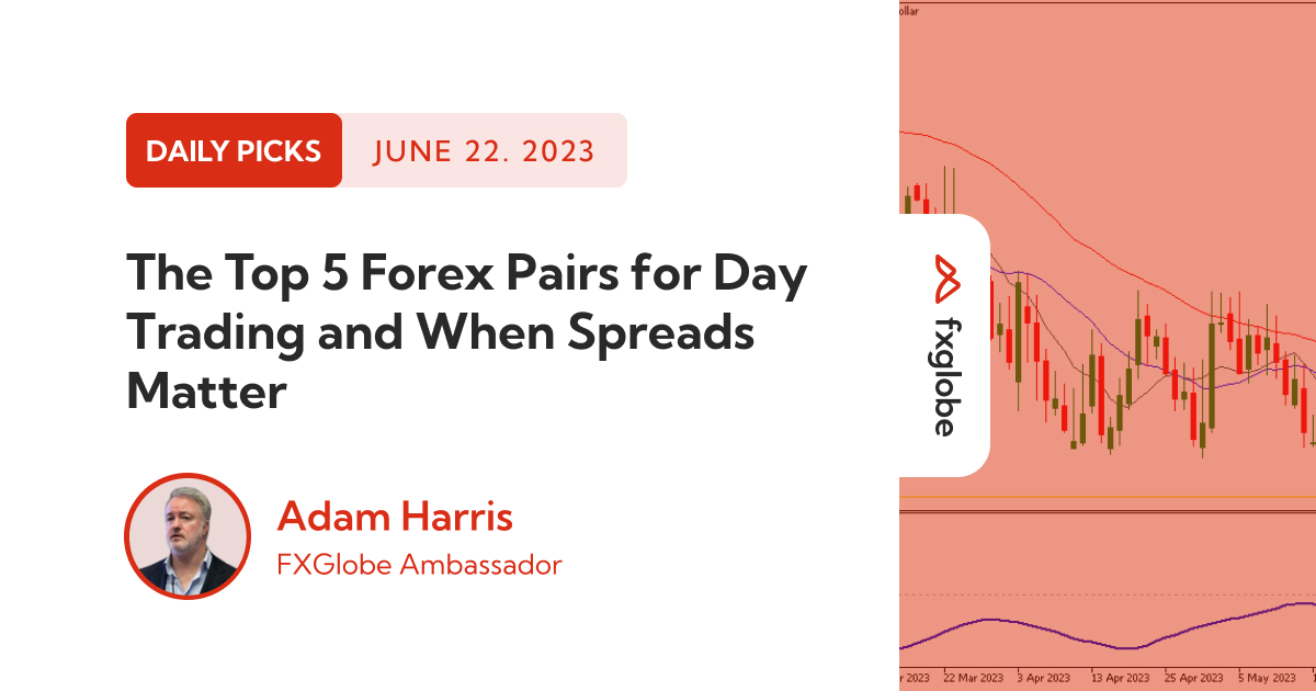 The Top 5 Forex Pairs for Day Trading and When Spreads Matter - FXGlobe ...